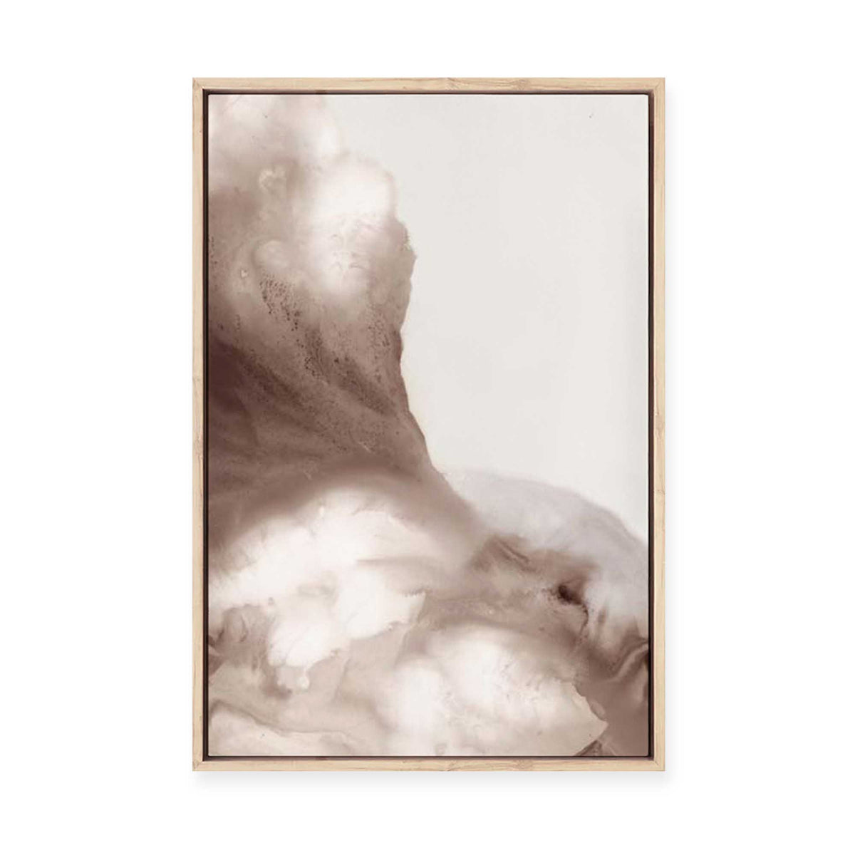 Earth and Mist in Quiet Motion | Framed Canvas – ArtHouse Co