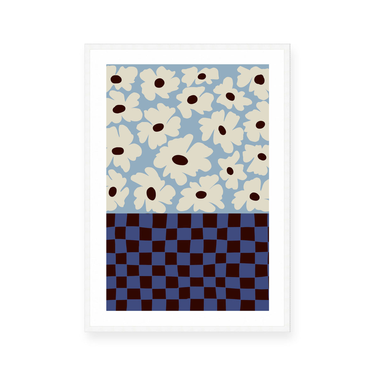 Flowers Checkerboard – ArtHouse Co